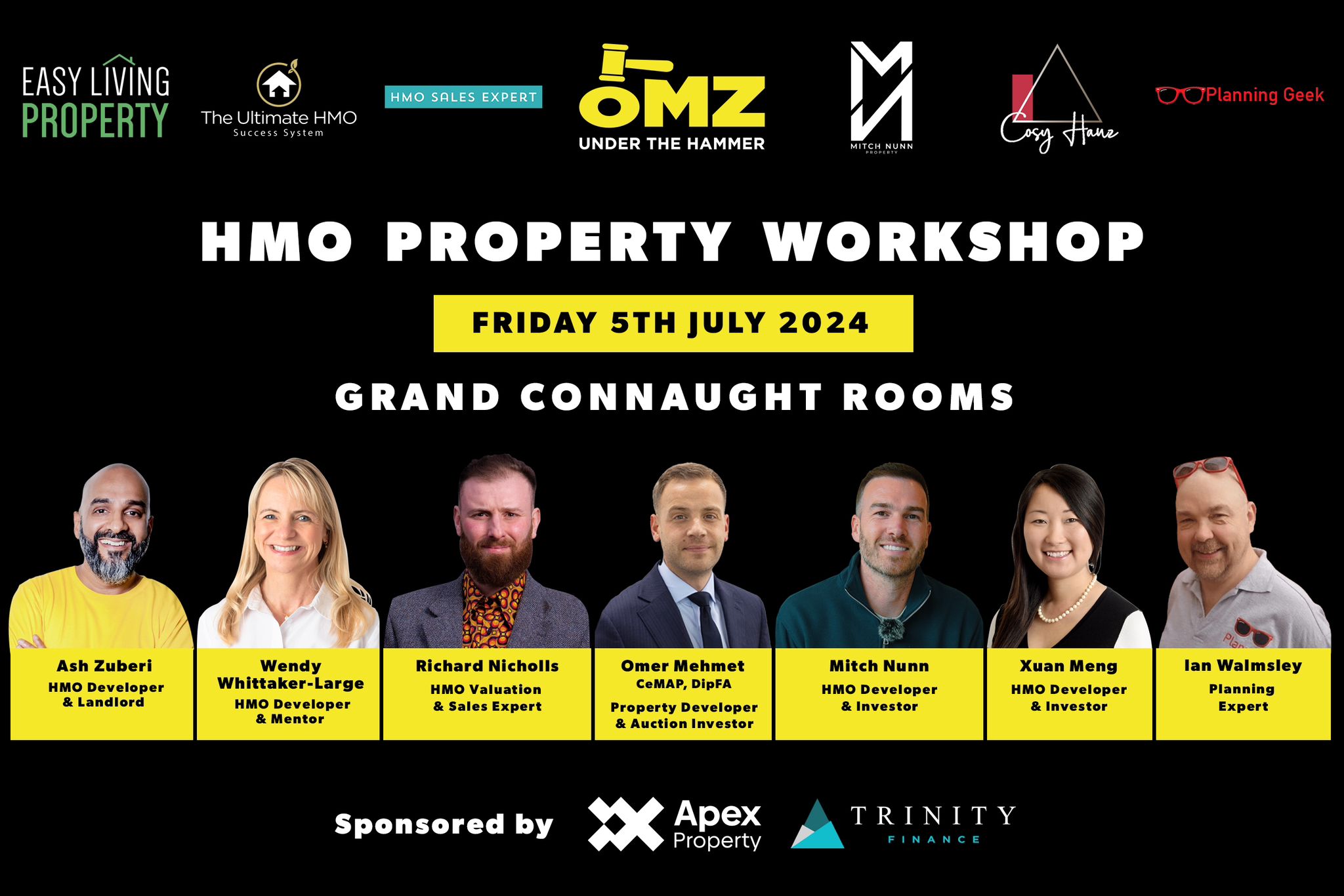 HMO Property Workshop Speaker Event | Cosy Hauz
